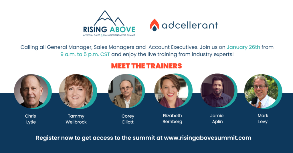 AdCellerant Listed Presenting Sponsor of Rising Above, A Virtual Sales ...